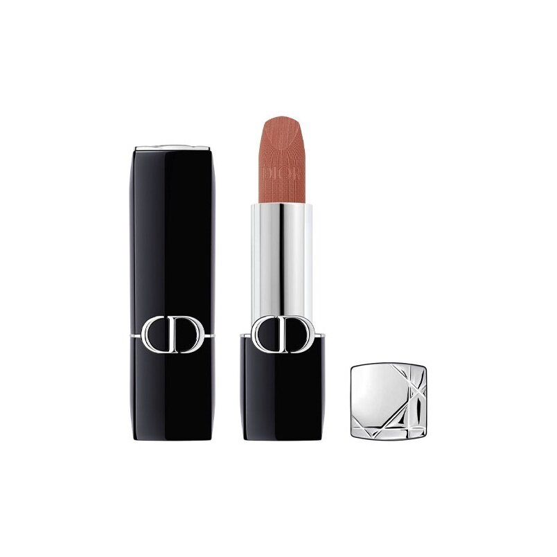 Dior Новая версия Ярко-синий Золото Помада Бархат 3,5г Формальная одежда Косметика