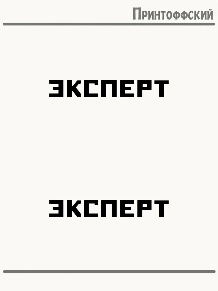 2-е (Две) Термонаклейки эксперт