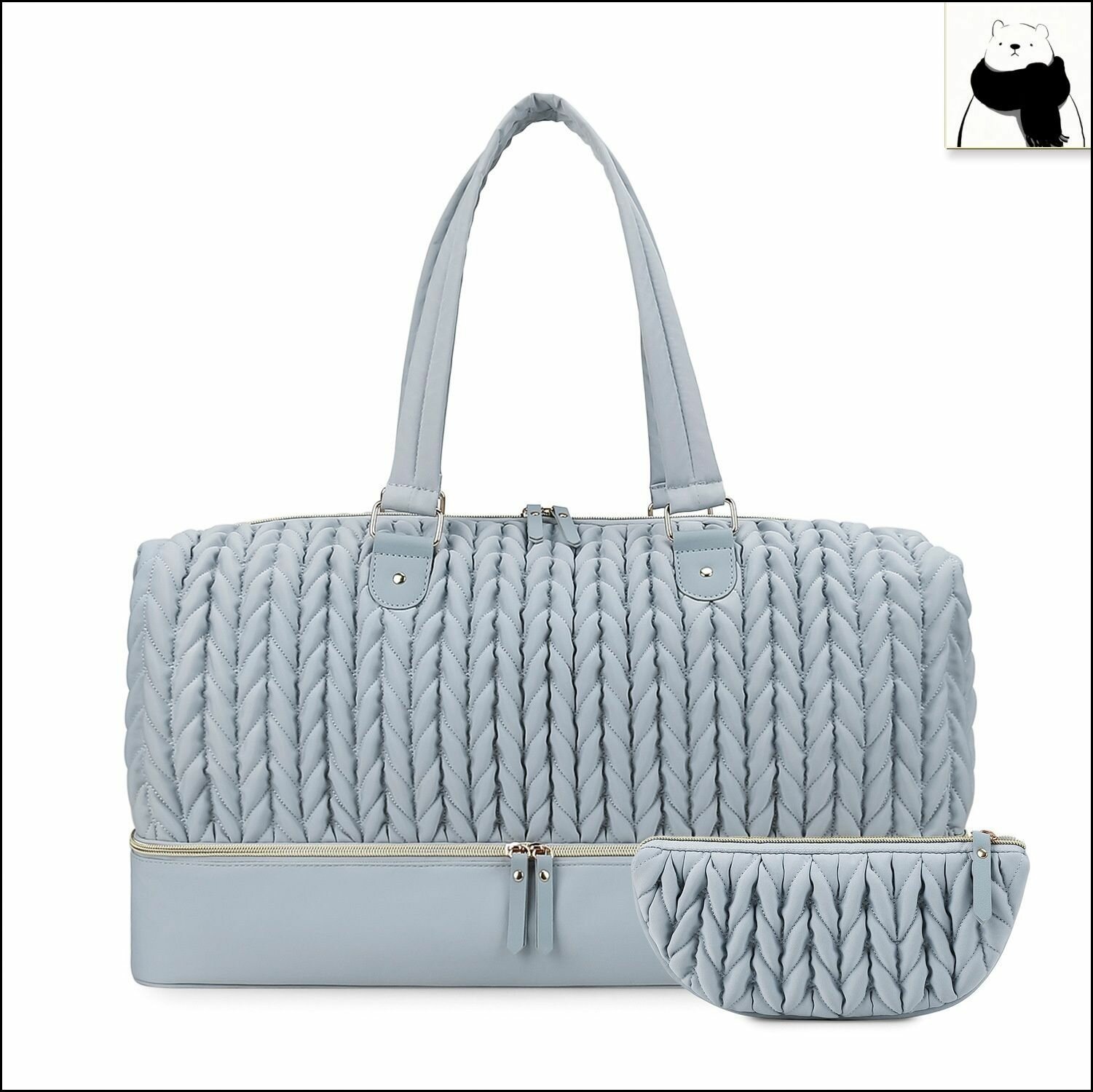 Diaper bag Сумка органайзер для коляски и мамы с термокарманами, Большая емкость