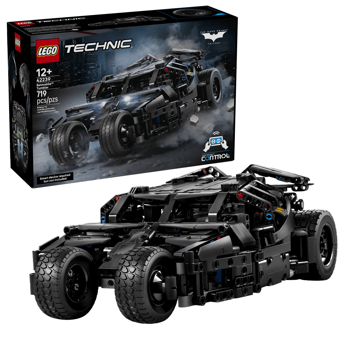 Конструктор LEGO Technic Batman 42239 Бэтмобиль, черный, 12+, 719 дет.
