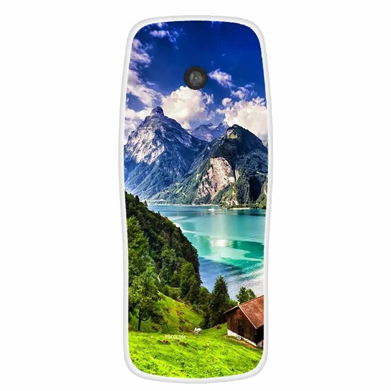 Для Nokia 3210 4G 2024 2,4-дюймовый чехол из прозрачного ТПУ, мягкий силиконовый чехол для телефона Nokia 3210 TA-1618, защитные задние чехлы с мультяшным принтом