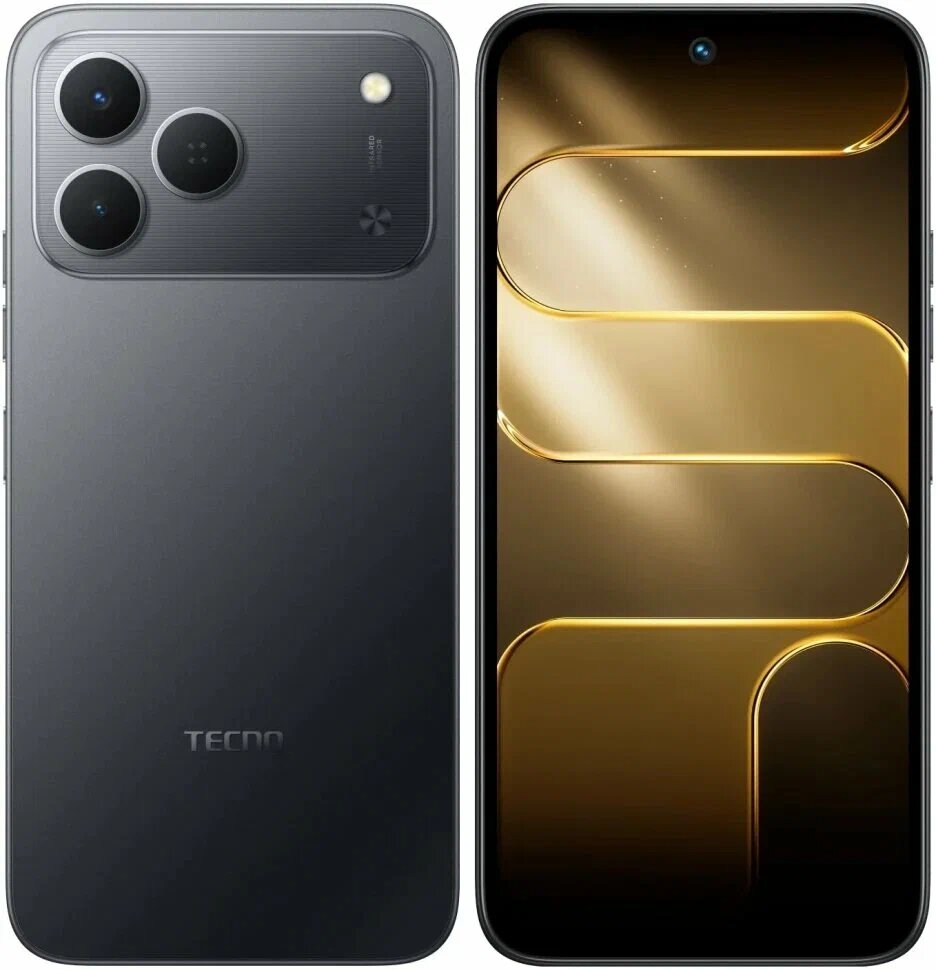 Смартфон Tecno SPARK 50 8/128GB, Dual nano SIM, черный (Ink black)