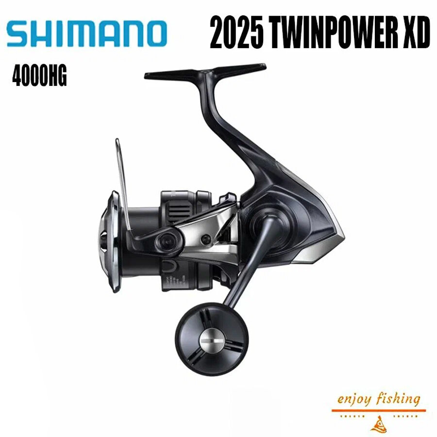 SHIMANO 2025 TWINPOWER XD 4000HG Спиннинговое катушка Подходит для Морская и пресной, Япония