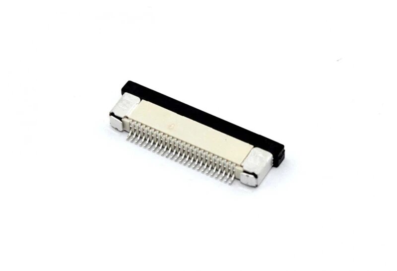 Разъем FPC Half Coverage Bottom Contact 0.5K-BX-24PWB 24 pin высота 2мм шаг 0,5мм