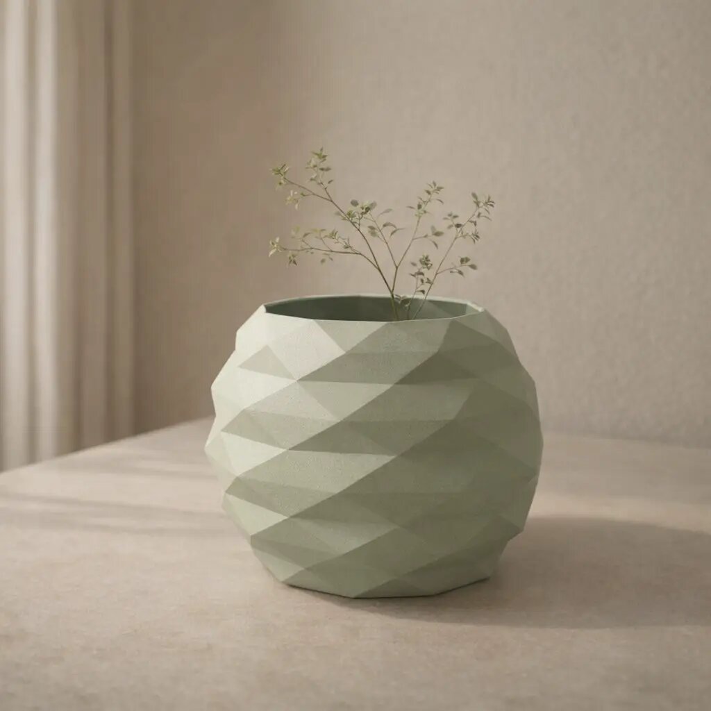 Ваза декоративная дизайнерская, 3D-печать, 3DOPRU арт. VASE-CC-6165e7fc9ef1