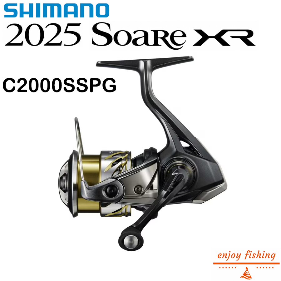 SHIMANO 2025 SOARE XR C2000SSPG Спиннинговое катушка Подходит для Морская и пресной, Малайзия