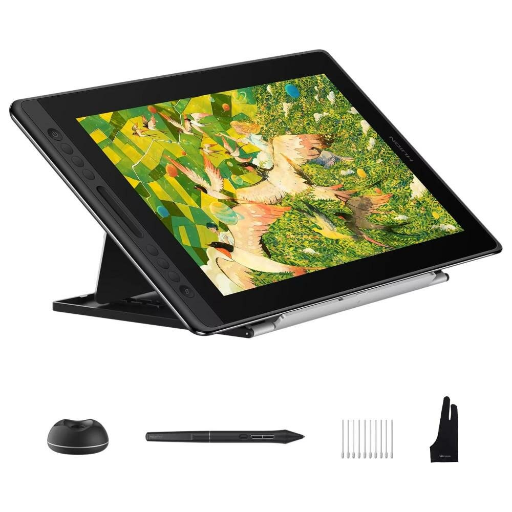 Графический планшет HUION Kamvas Pro 16 V2, Черный