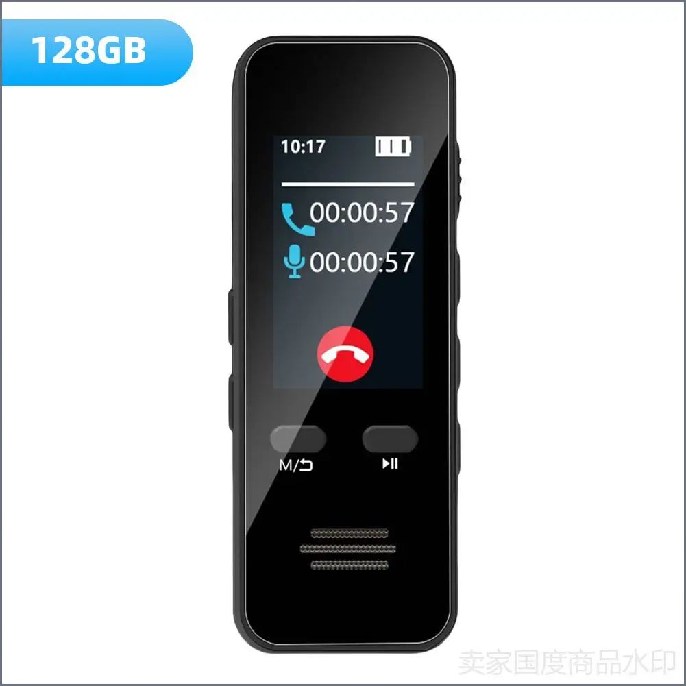 Беспроводной диктофон с Bluetooth 5.2, цветным дисплеем и записью разговоров по телефону
