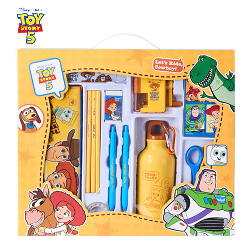 Набор канцелярии Disney Toy Story в подарочной коробке, Deluxe, 10 предметов, школьные принадлежности