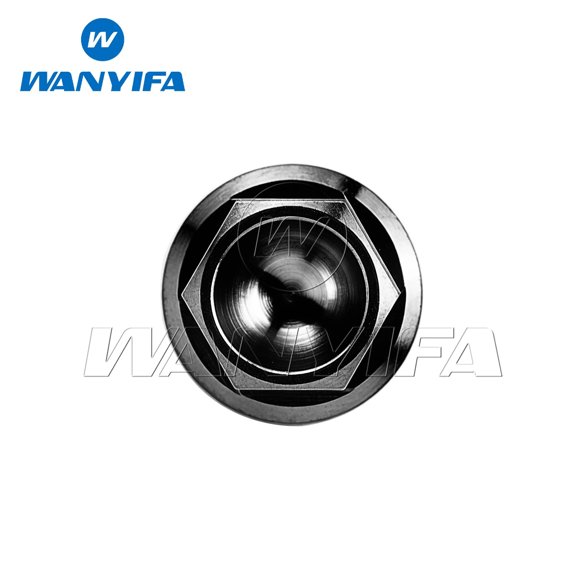 Wanyifa Титановые болты M8 M12x15~90мм для дискового тормоза M8 Pitch1.25mm, Черный, черный, 30mm