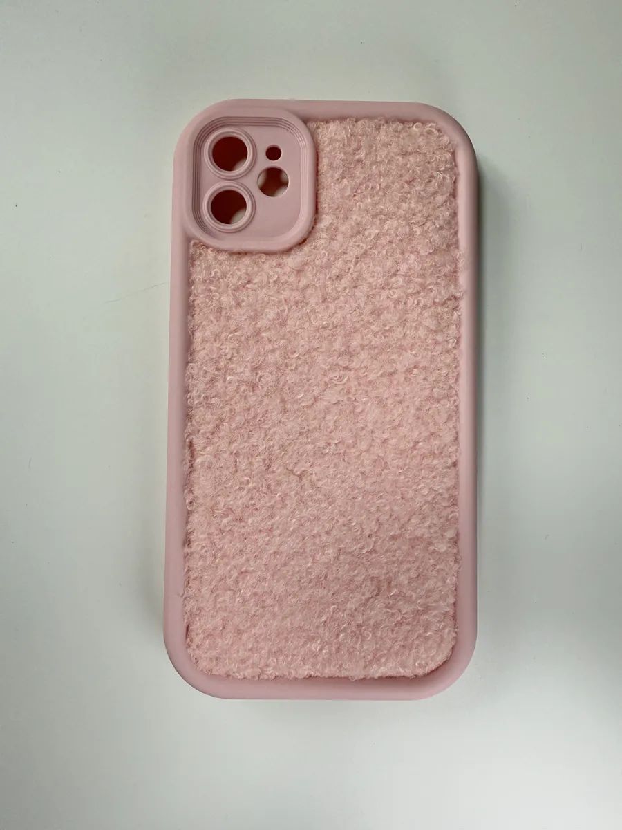 Чехол-Накладка для смартфона Apple iPhone 11, материал силикон, цвет розовый — фото 1