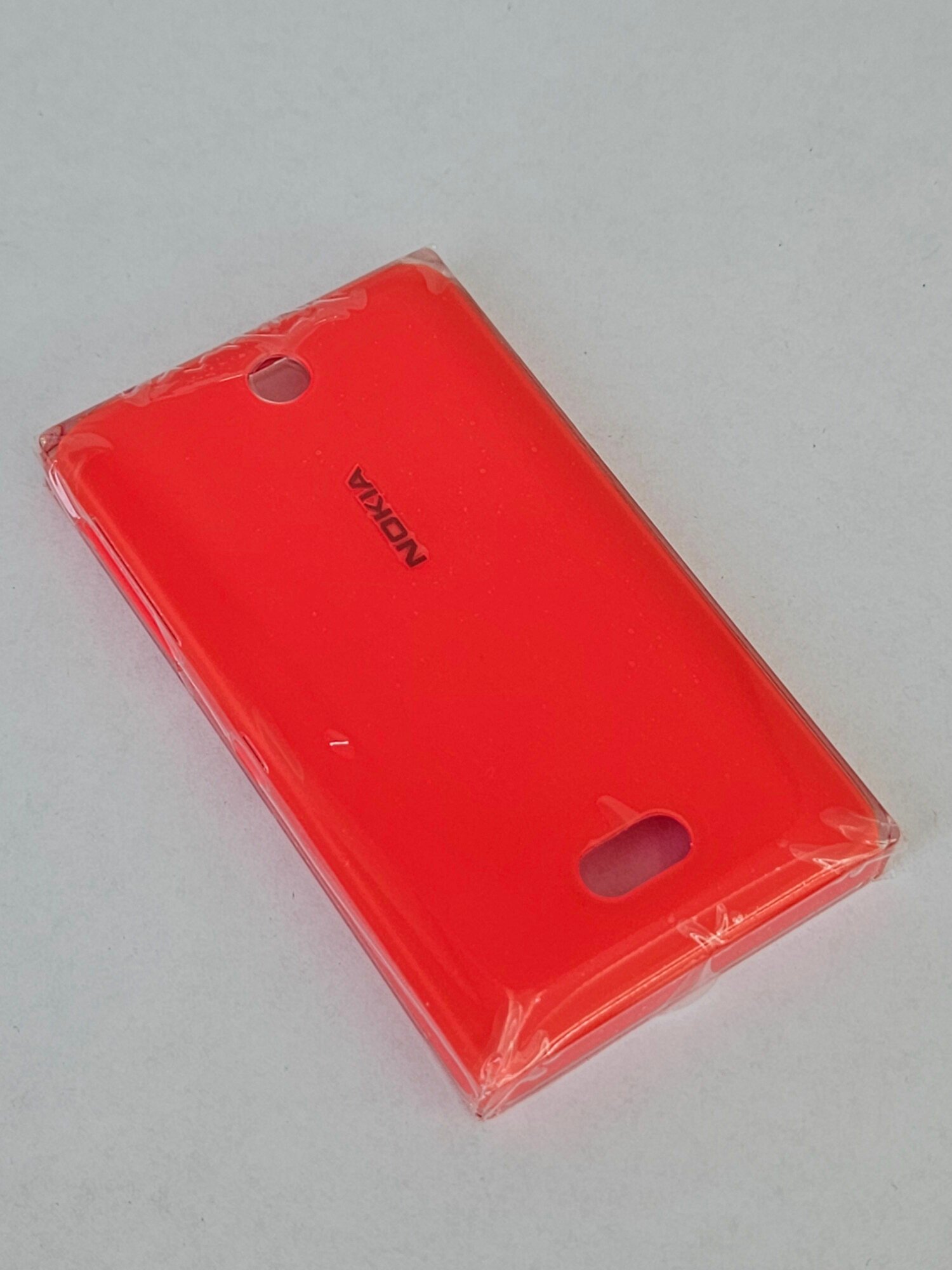 Крышка аккумулятора в сборе с боковыми клавишами для Nokia Asha 500 Dual Sim (цвет - red) orig, p/n: 02503T2