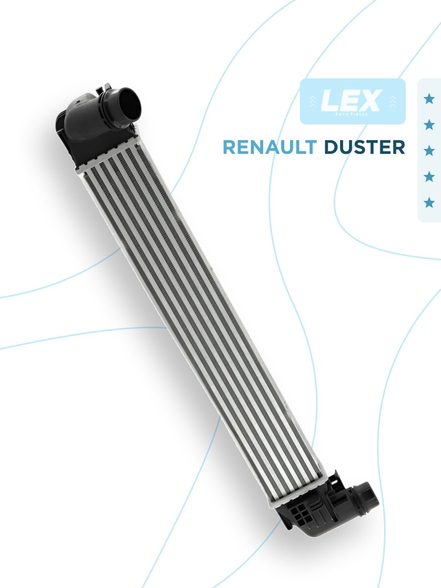 Радиатор интеркулера RENAULT Duster 1.5 — фото 1