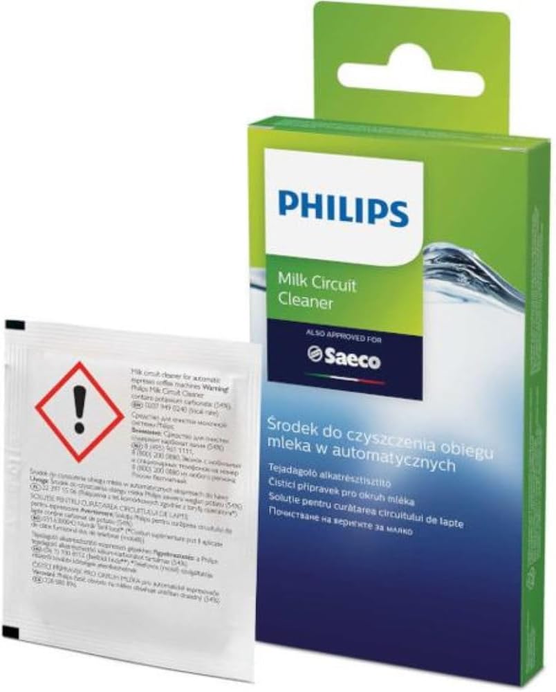 Очиститель контура подачи молока для кофемашин Gaggia Milano и Saeco Philips Espresso, 6 x 2 г (CA6705/60)