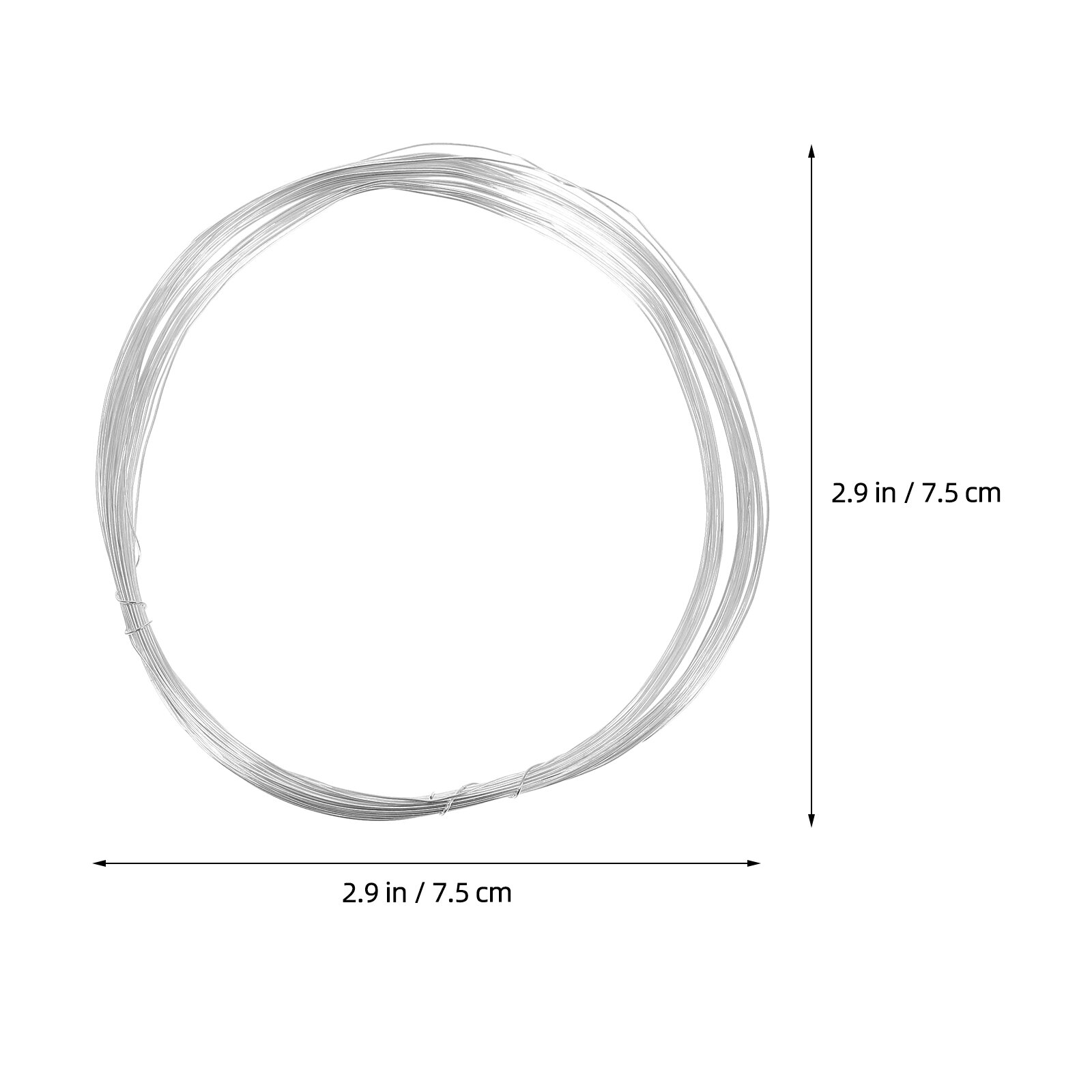 Jewelry Wire Для Создания Ювелирных Изделий В Домашних Условиях Серебристый 7.50X7.50X0.50Cm