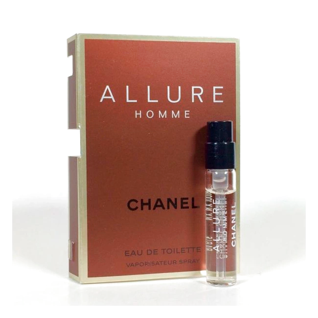 Chanel Allure Homme миниатюра мужского аромата 1.5 мл - Шанель Аллюр Хом туалетная вода сэмпл