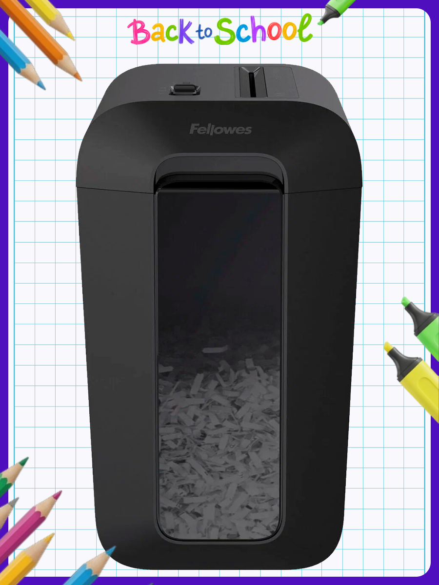 Шредер FELLOWES Powershred LX65 (FS-44007), официальная гарантия