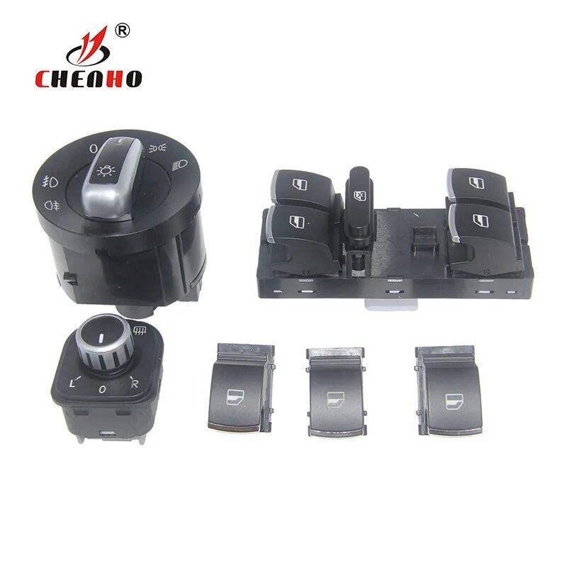 6 шт, переключатель оконных зеркальных фар для V-W J-etta 6 Golf G-TI 5 6 Tiguan Passat B6 CC 5ND959857 5ND941431B 5ND 941 431 B