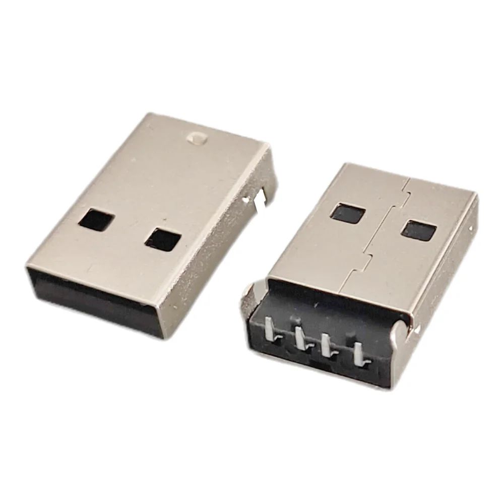 5/10 шт. разъем USB 2.0 типа A, 4-контактный, SMT/SMD/DIP, панельный , гнездо для самостоятельной сборки