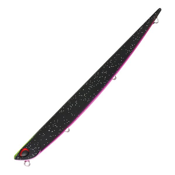 Воблер DUO Bay Ruf Manic Slow 135 #CCC0873 Mat Black PB II, медленно тонущий, 16 г.