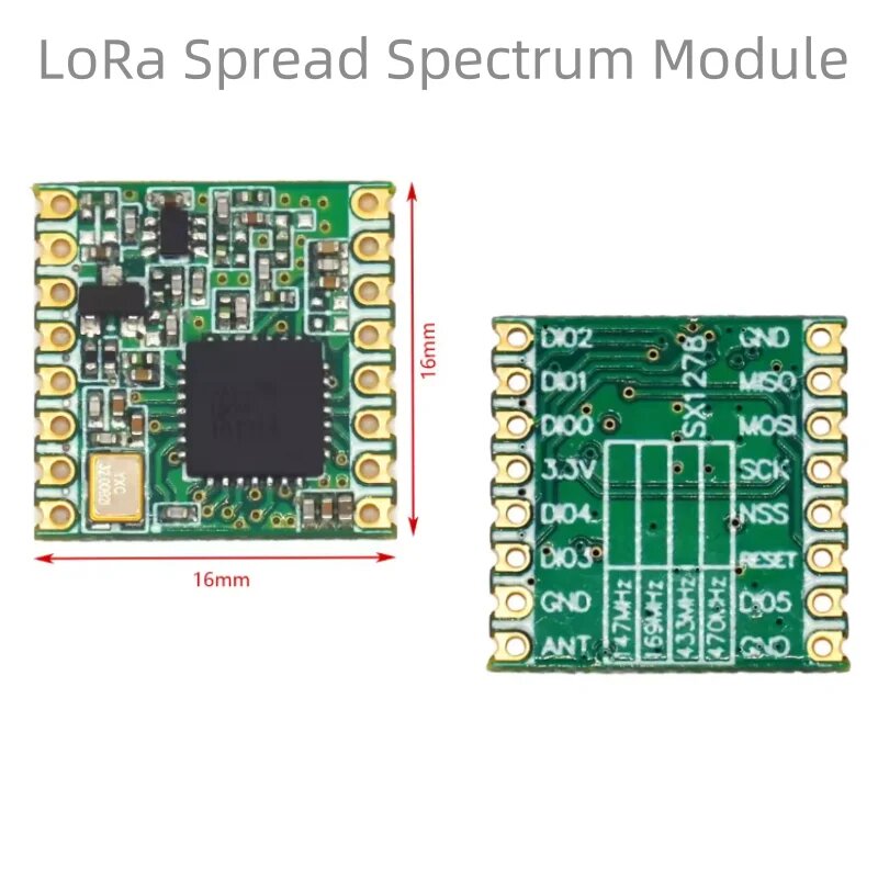 LoRa модуль SX1278 433MHz SPI