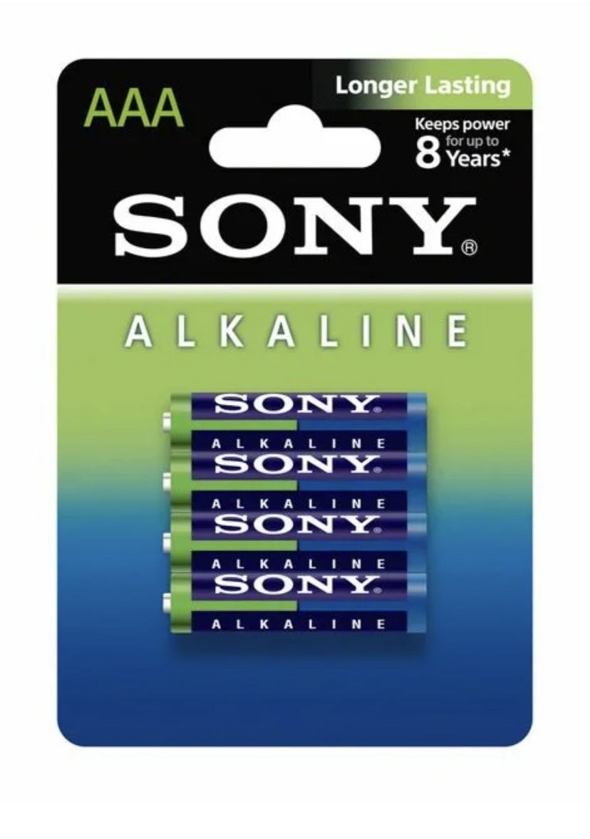 Sony Батарейка Longer Lasting AAA LR03 1.5v alkaline (4 штуки в упаковке)