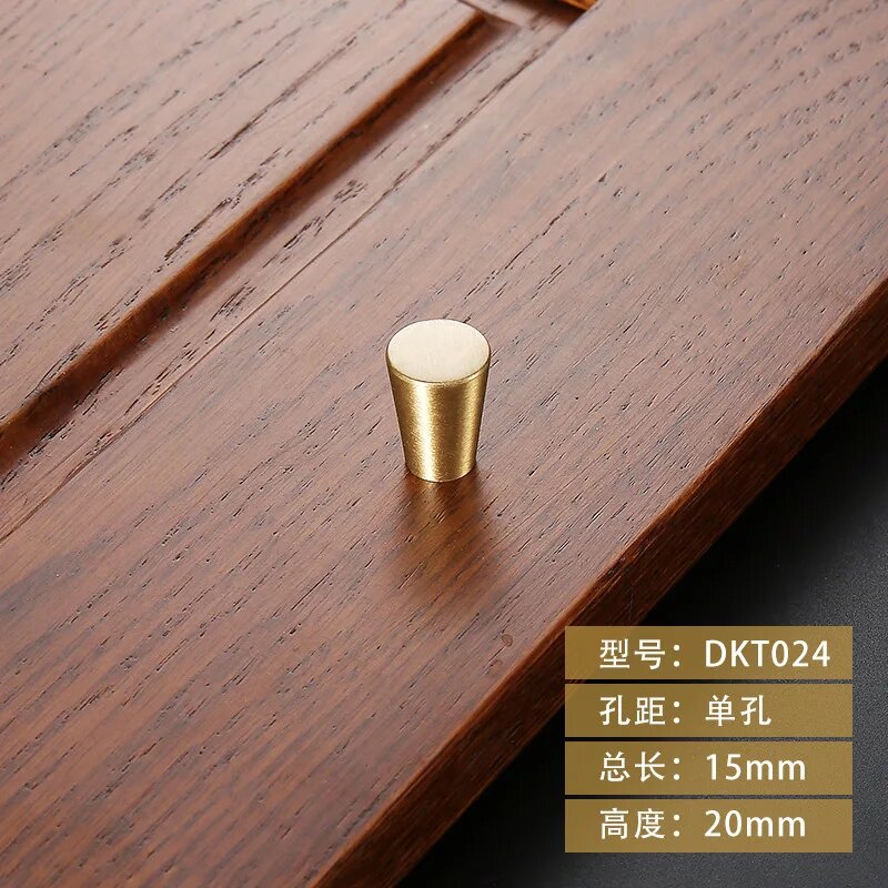 Латунные ручки для шкафа бронзовые 15x 10x 20mm