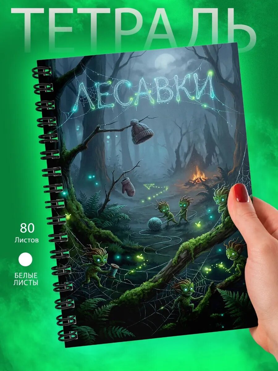 Тетрадь А5- Лесавки