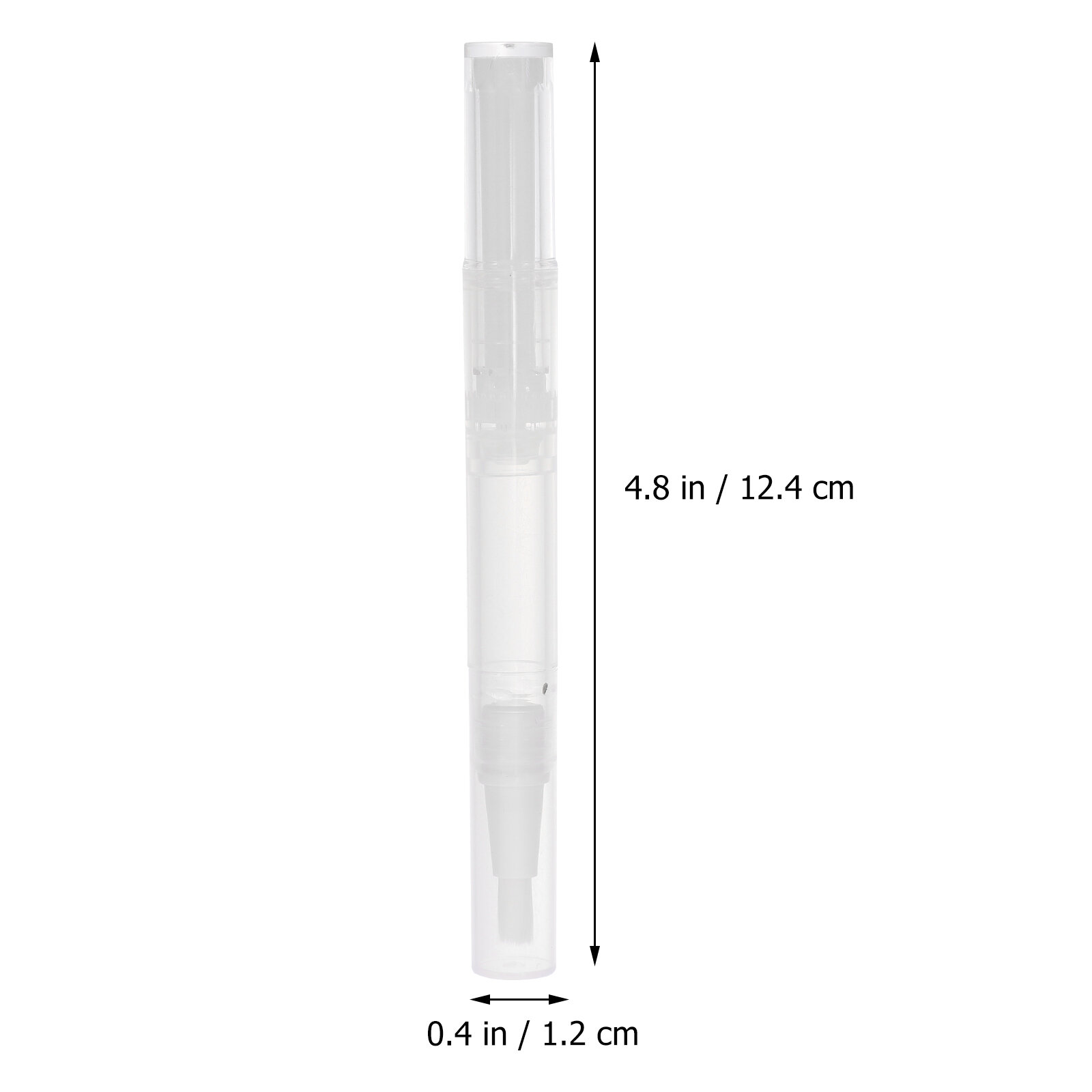 Прозрачные Емкости Для Губной Маски 6 Штук Размер 12.4X1.2X1.2CM