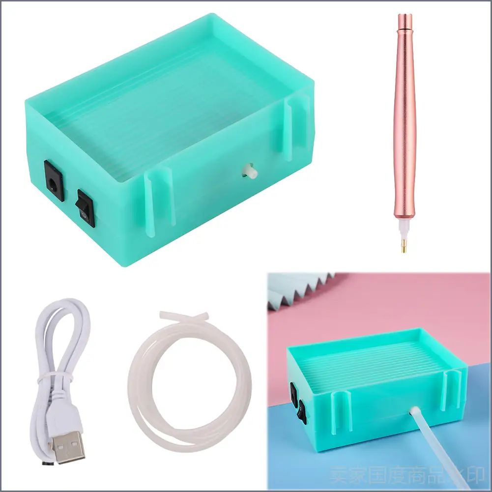 Вакуумная ручка для алмазной живописи с USB-зарядкой и перезаряжаемым аккумулятором