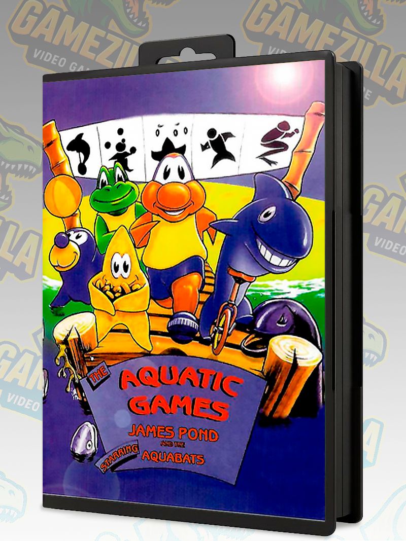 Игра Sega: Aquatic Games starring James Pond and the Aquabats, The (английская версия)
