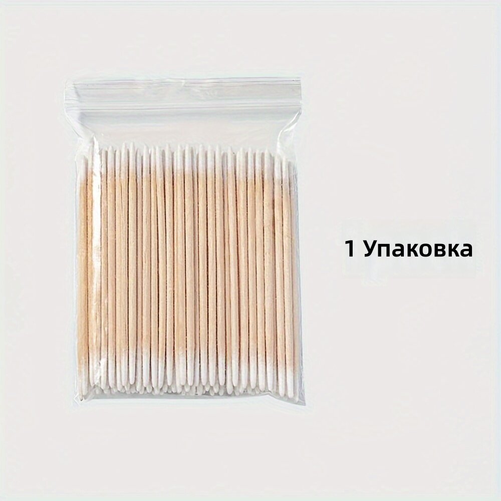 Деревянные палочки для маникюра, 100 шт.