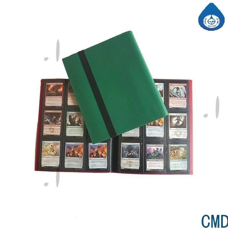Аксессуар для настольных игр Card-Pro, зеленый, вместимость 540 карт, 30 листов