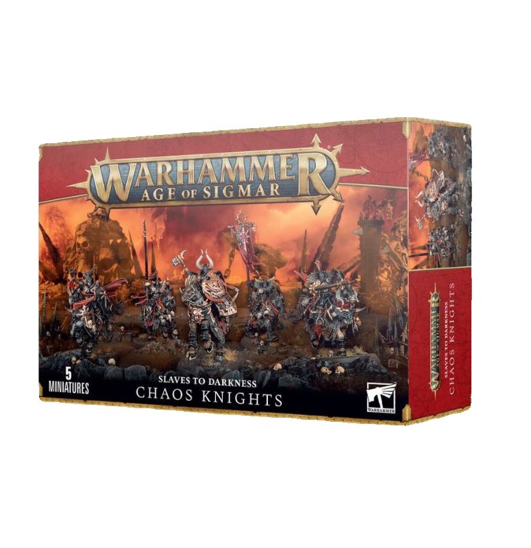 Warhammer AOS миниатюры - SLAVES TO DARKNESS: CHAOS KNIGHTS