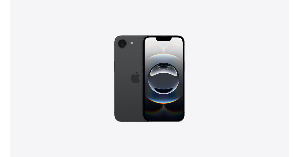 IPhone 16E, 256Gb, Black (Dual nano SIM)
