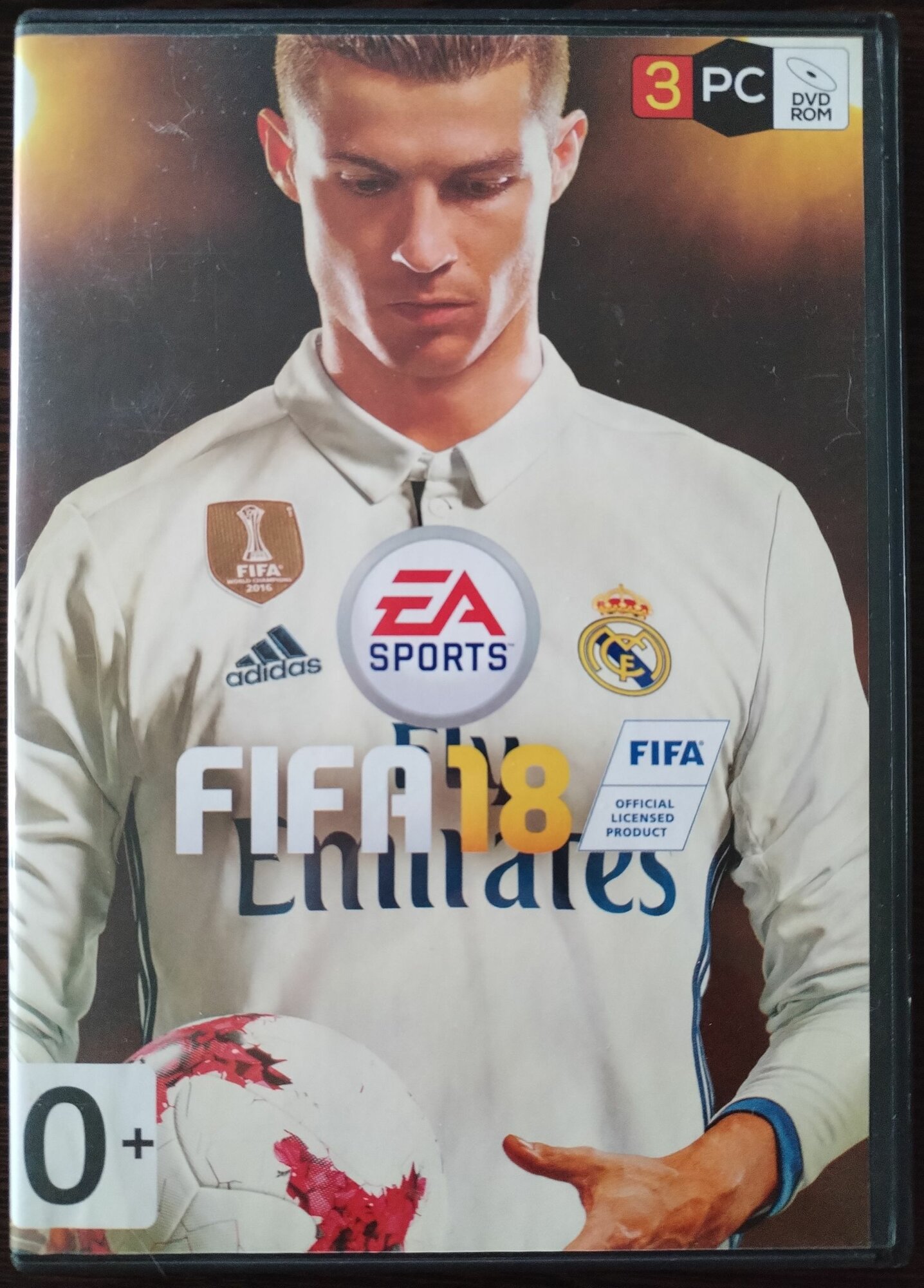 Игры для ПК. FIFA 18 (3 диска)