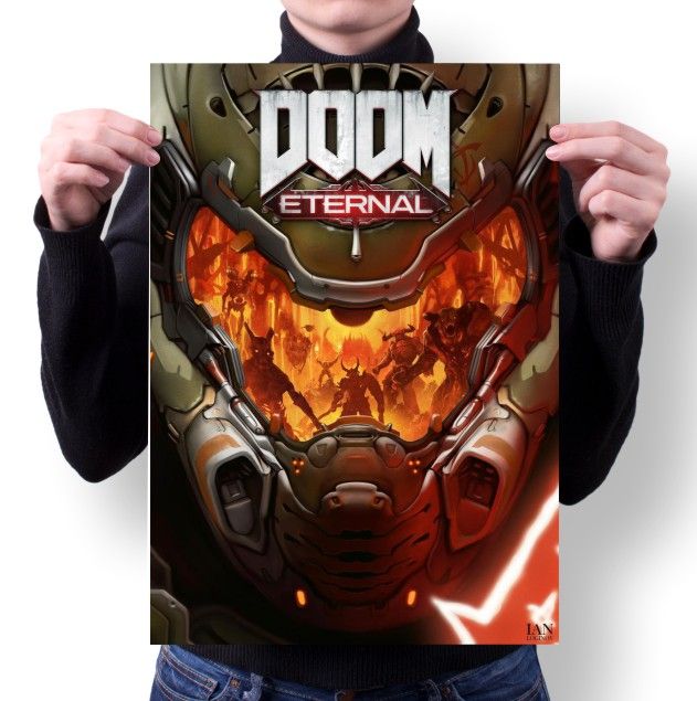 Плакат Doom/ Дум №5, А1