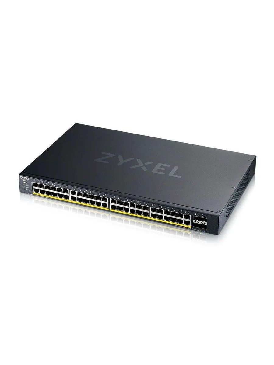 Коммутатор ZyXEL NebulaFlex XGS1935-52HP-EU0101F, управляемый