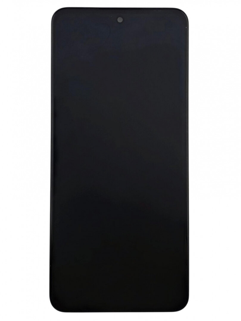 Дисплей для Xiaomi Poco X5 5G в рамке, черный (OLED)