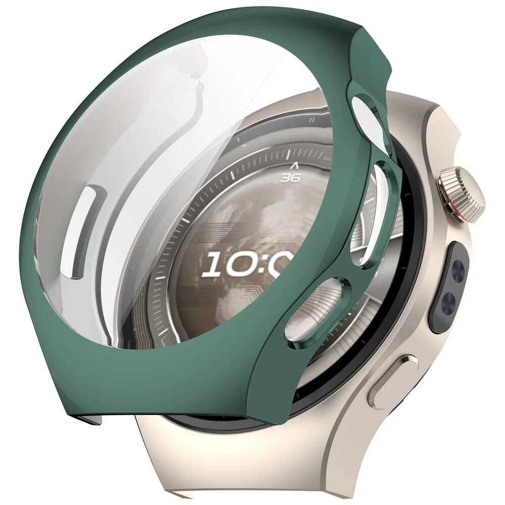 Защитный чехол для Huawei Watch 5 sherrytree Huawei Watch5 46mm, Зеленый, Green