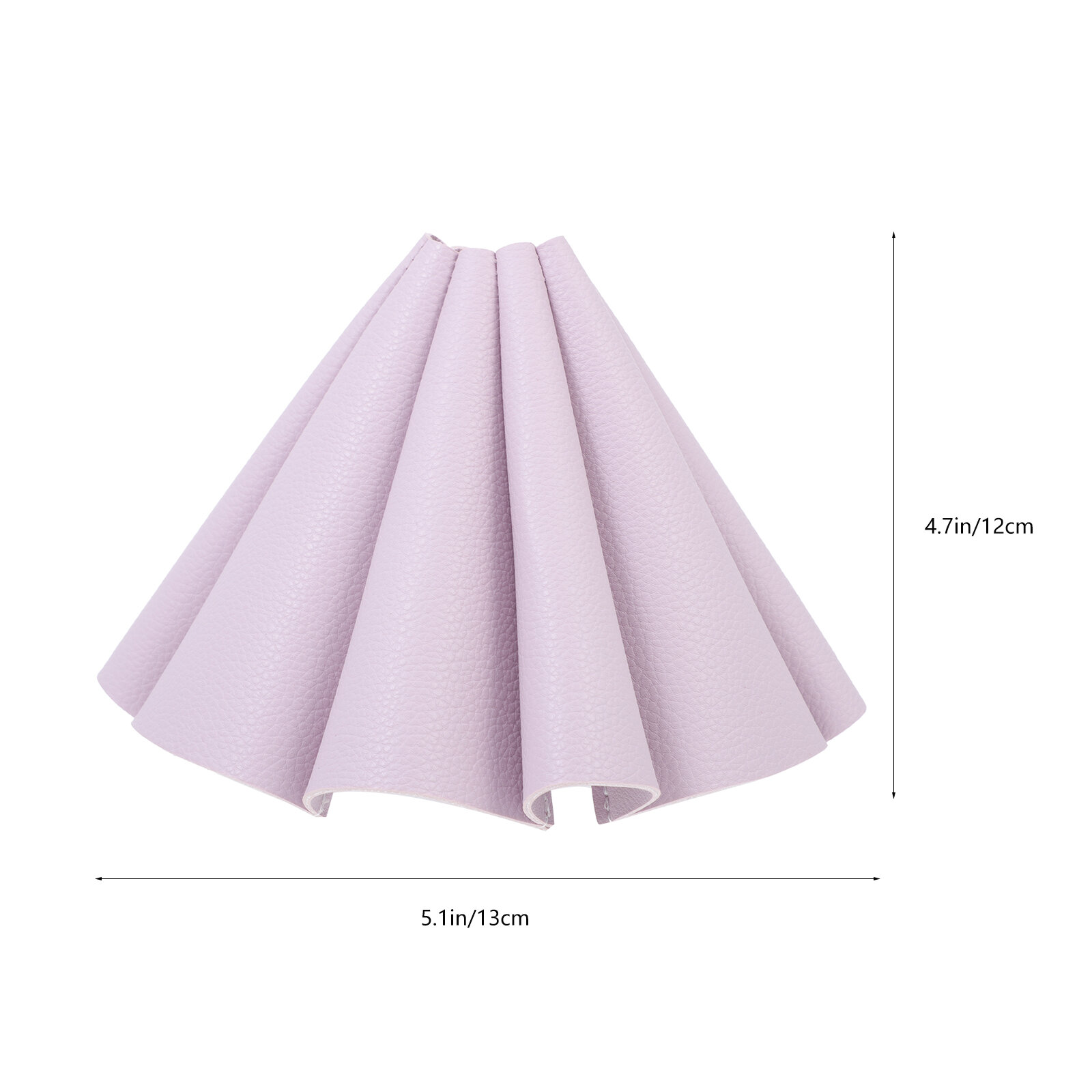 Lampshade 1 Pc Цвет Фиолетовый Творческое Оформление Из Кожи Размер 13X15X12Cm