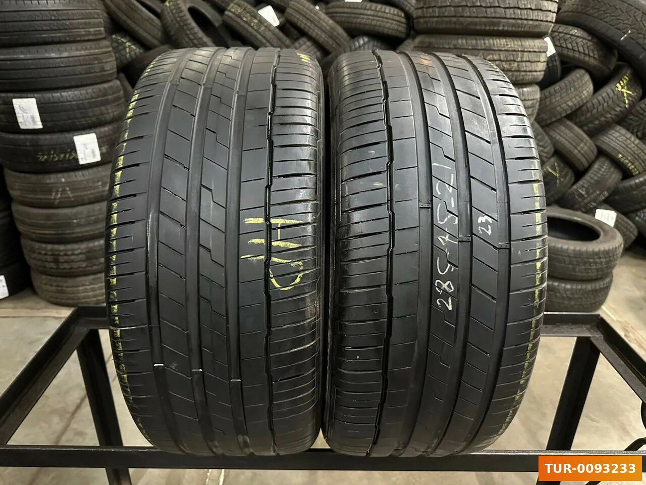 Комплект (2 шт) летних БУ шин Hankook Ventus S1 Evo 3 SUV K127C 285/45 R21 25% износ 8028165123