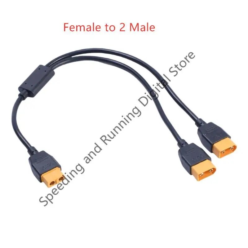 XT60 Y-образный кабель разветвитель 14AWG D