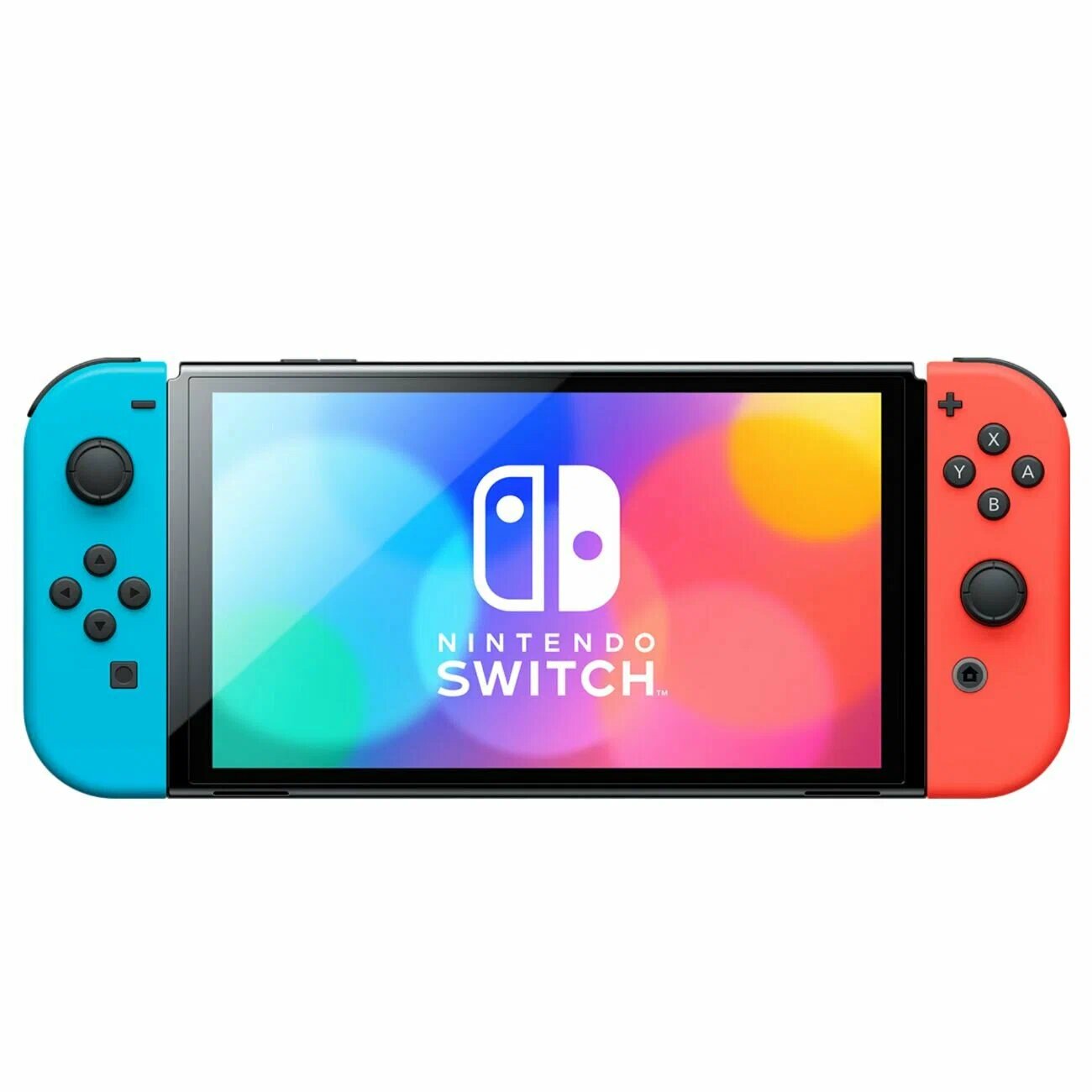 Игровая приставка Nintendo Switch Oled (Neon|КрасноСиняя) Регион - HK