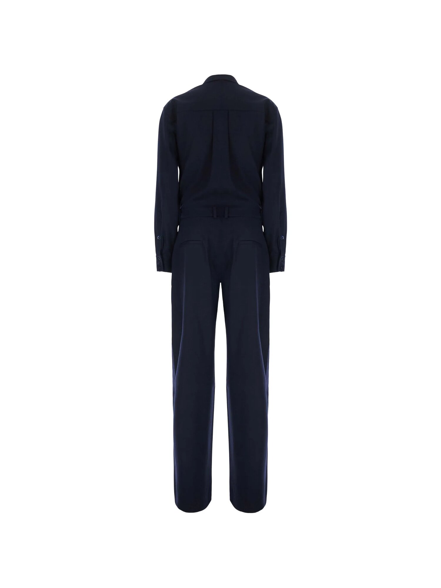 Комбинезон PT Torino Button-up long-sleeve jumpsuit, размер 40, синий — фото 1
