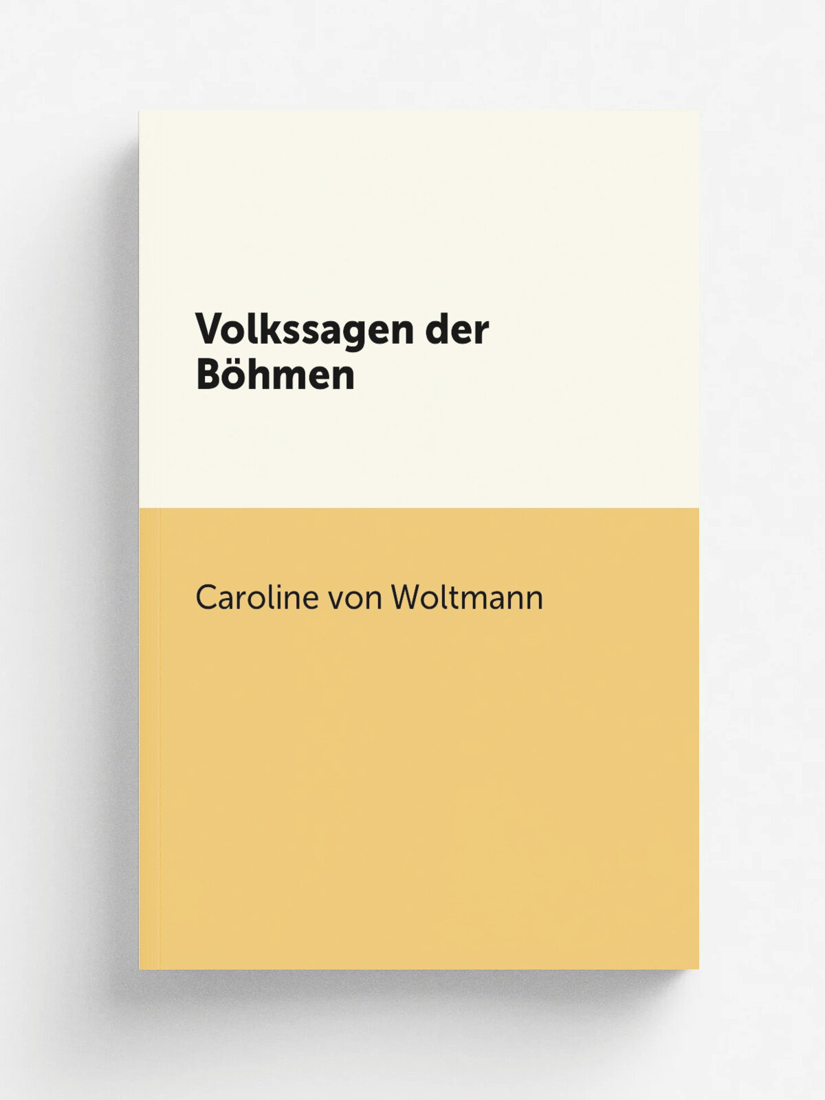 Volkssagen der B.hmen | Caroline von Woltmann | 1815 | J.G. Calve | Репринт