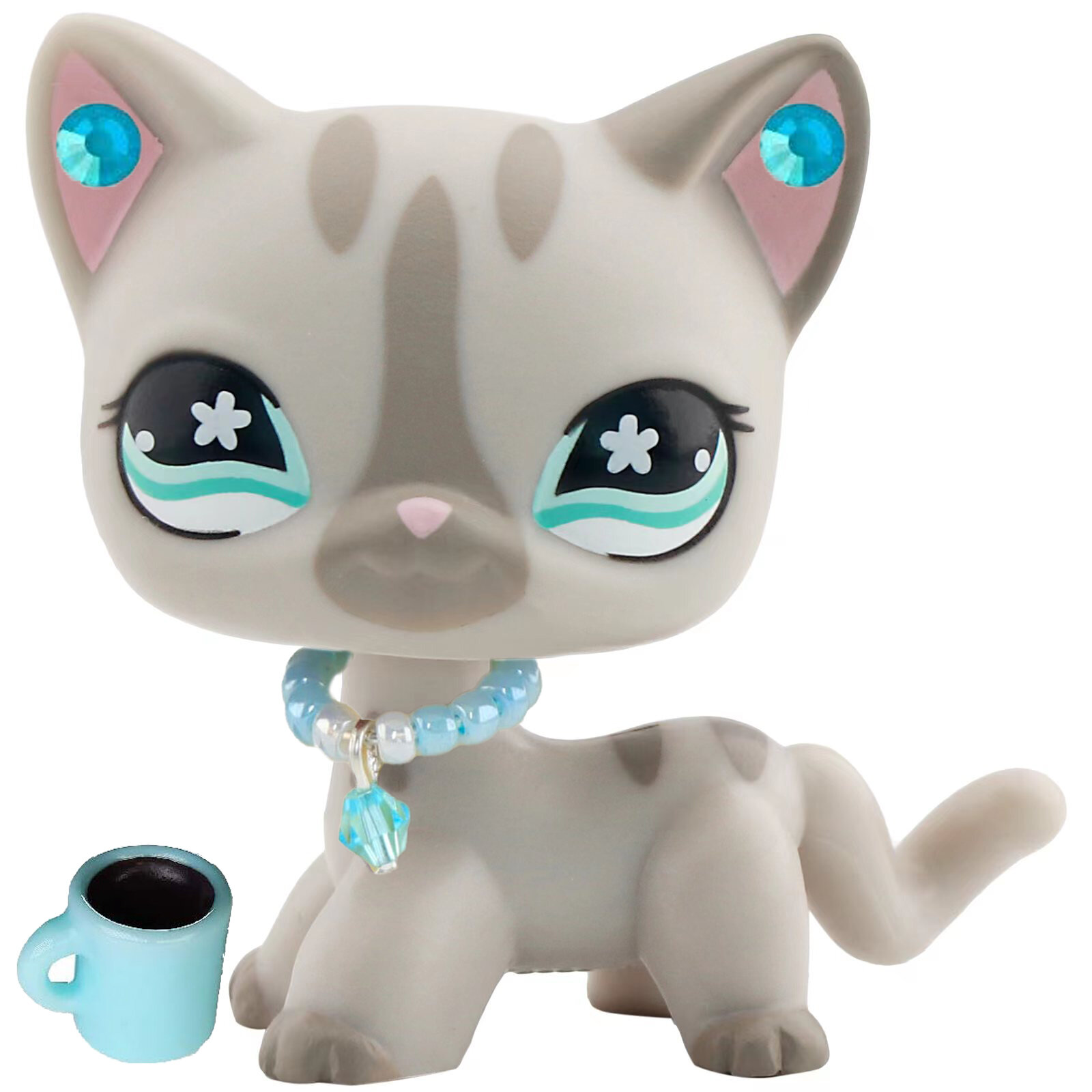Pet Shop #468, лпс игрушки, Короткошерстная кошка, подарок для девочки(С упаковочным пакетом, с аксессуарами)