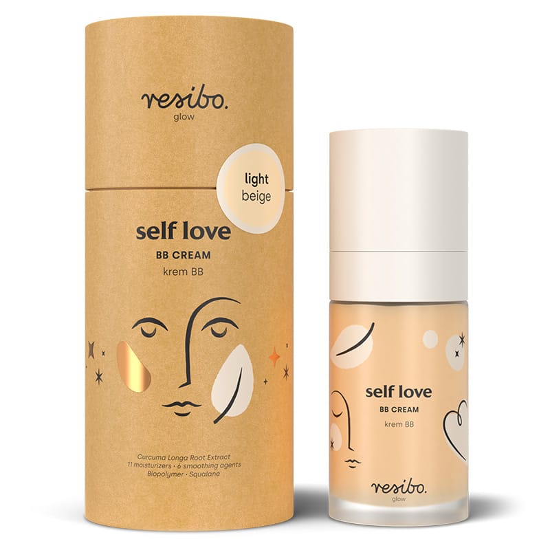 BB-средство Resibo Self Love. BB Cream крем BB SPF6 - light beige Light Beige 30 мл