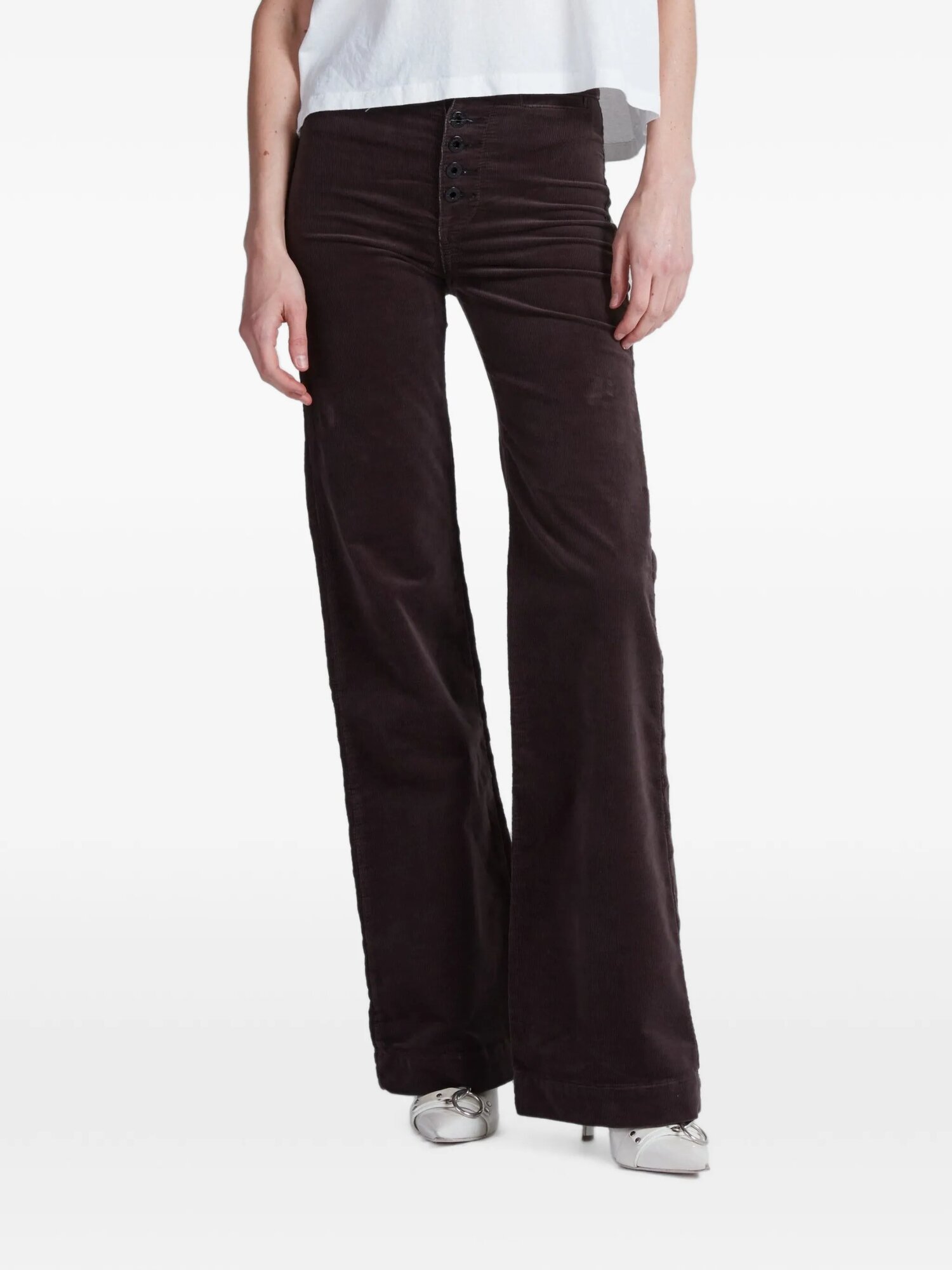 Брюки ASKK NY Corduroy button-fly trousers
