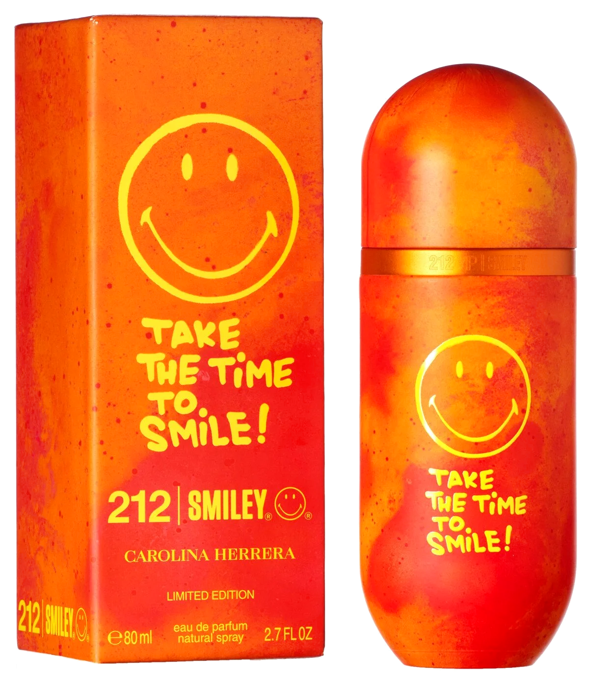 Каролина Херрера 212 Смайли парфюмерная вода женская 80 мл - Carolina Herrera 212 Smiley